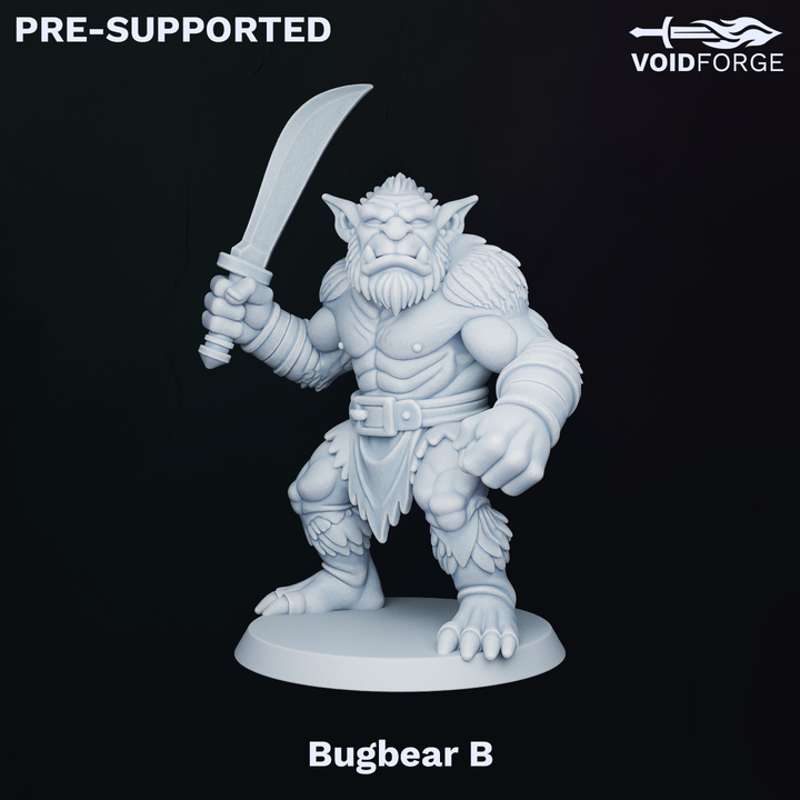 3D Printable Bugbear B by Voidforge